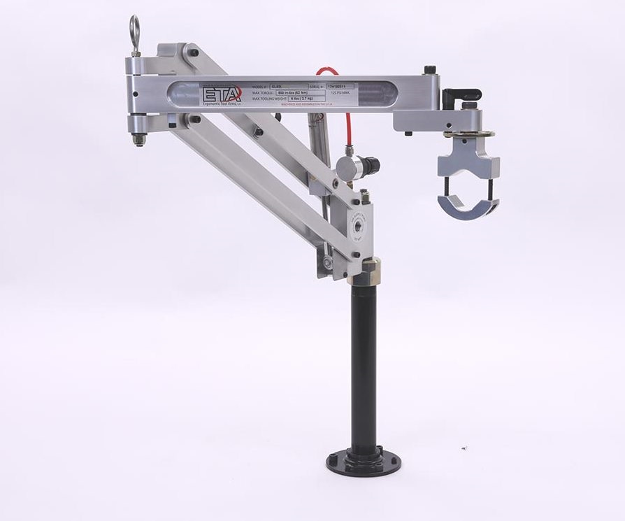 Torque Arms for Fastening VERTICALLY with Electric RIGHT ANGLE Tools ...