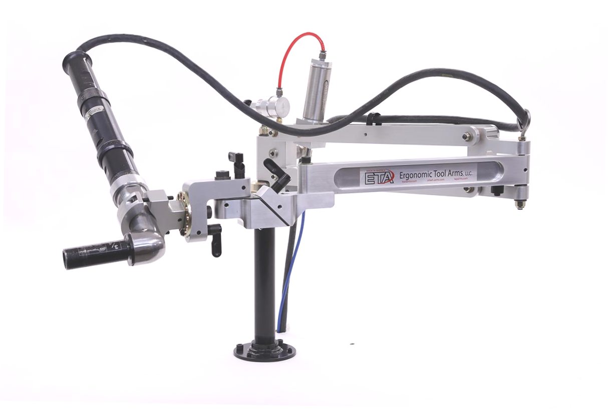 Torque Arms for Fastening Both VERTICALLY and HORIZONTALLY with the same Electric RIGHT ANGLE ...