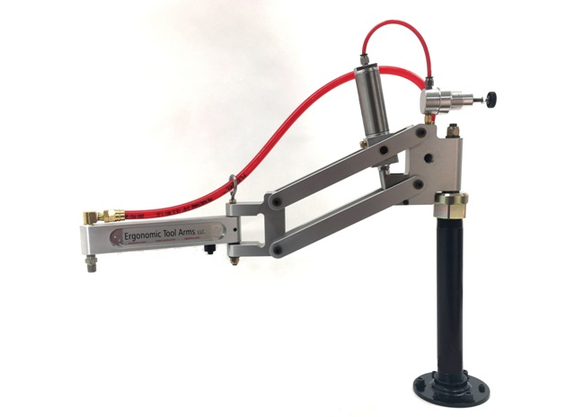 Torque Arms for Fastening VERTICALLY with INLINE Air Tools | torquearms.com