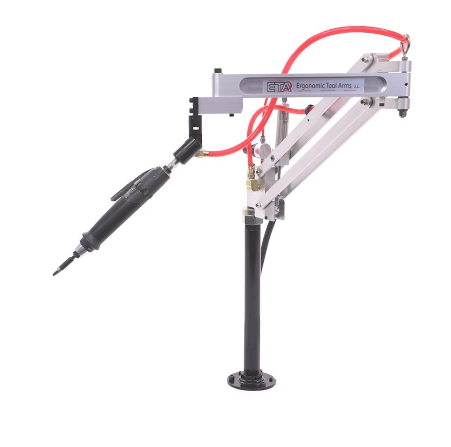 Torque Arm for Fastening on ANGLES OFF VERTICAL with INLINE Air Tools ...